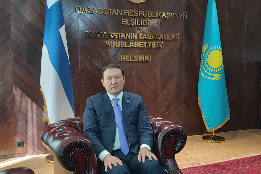 Kazakstanin suurlähettiläs neuvoo suomalaisyrityksiä olemaan rohkeampia ...